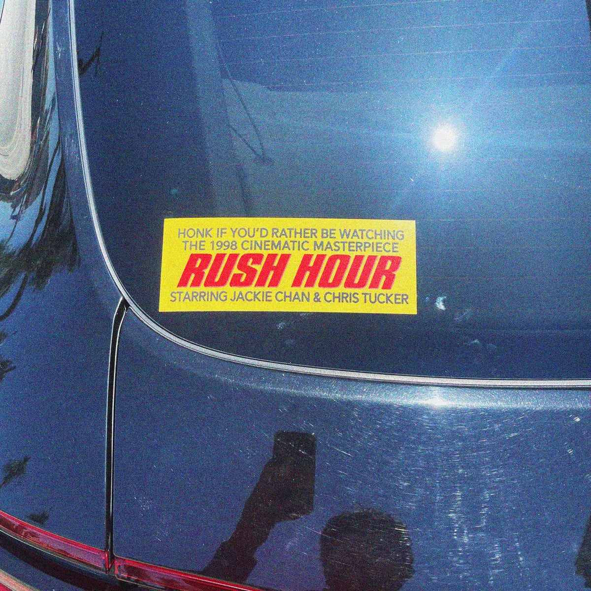 Rush Hour Bumper Sticker – Vacancy Projects